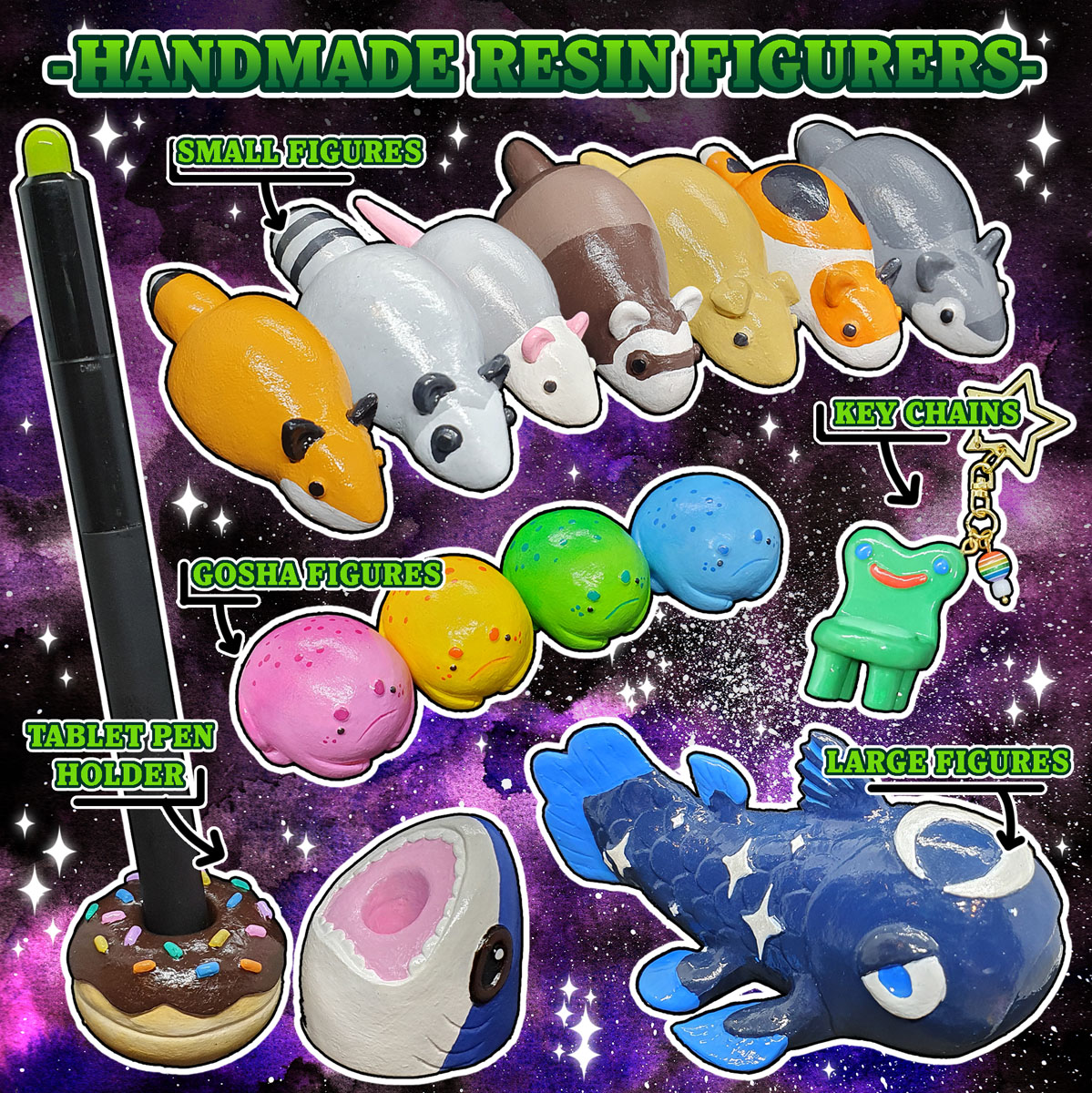 Sweet Tooth Art - MFC 2026 - Tropical Tails