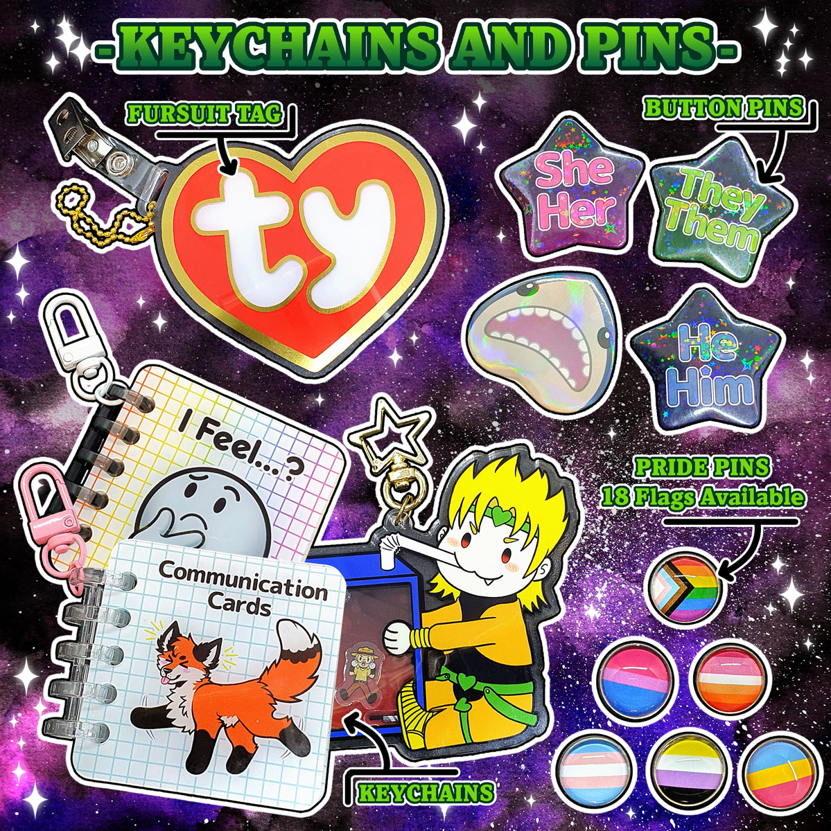 Sweet Tooth Art - MFC 2026 - Tropical Tails